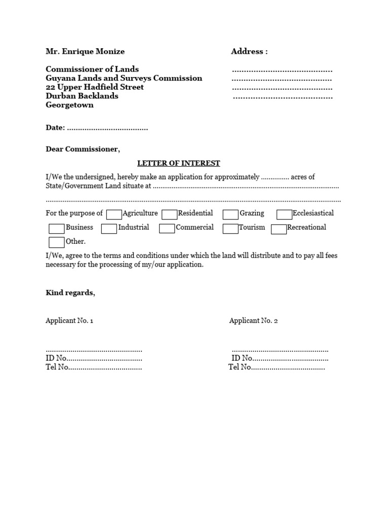 New_Letter_Of_Interest_2 | PDF