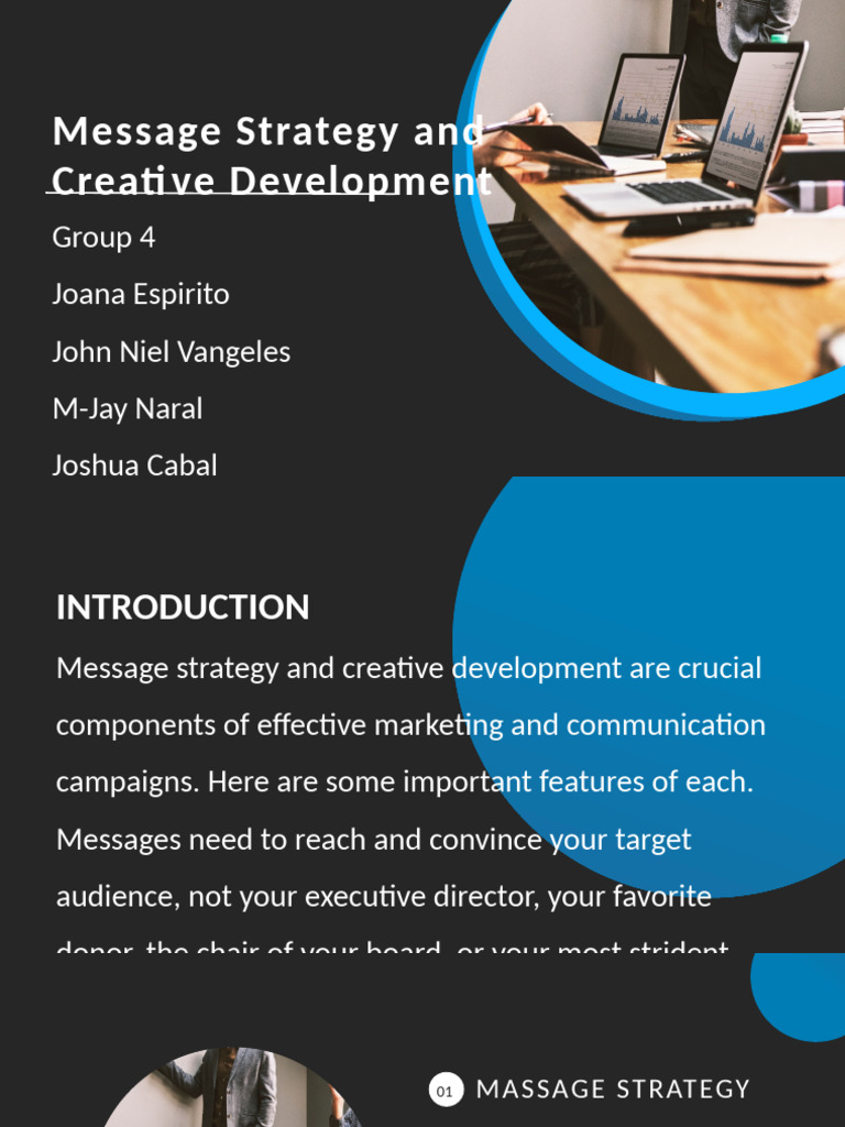 Message Strategy and Creative Development | PDF | Target Audience ...