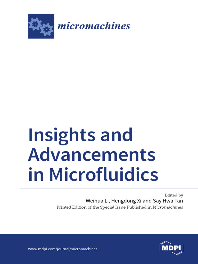 Insights and Advancements in Microfluidics | PDF | Microfluidics | Life Sciences