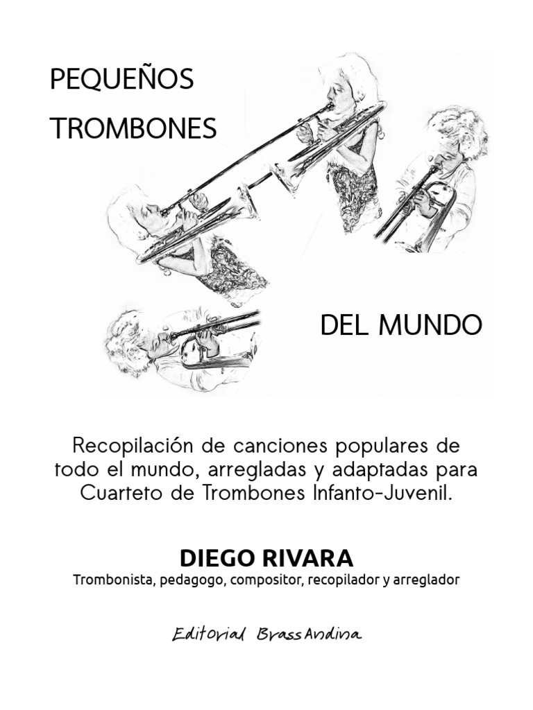 Pequeños Trombones Del Mundo PARTITURAGENERAL | PDF | Canciones | Formas musicales