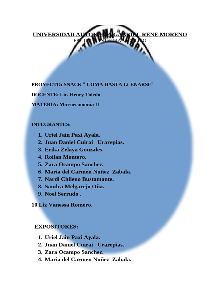 Snack Coma Hasta Llenarse | PDF | Alimentos
