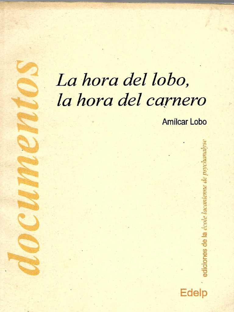 Lobo - Amilcar-La Hora Del Lobo | PDF