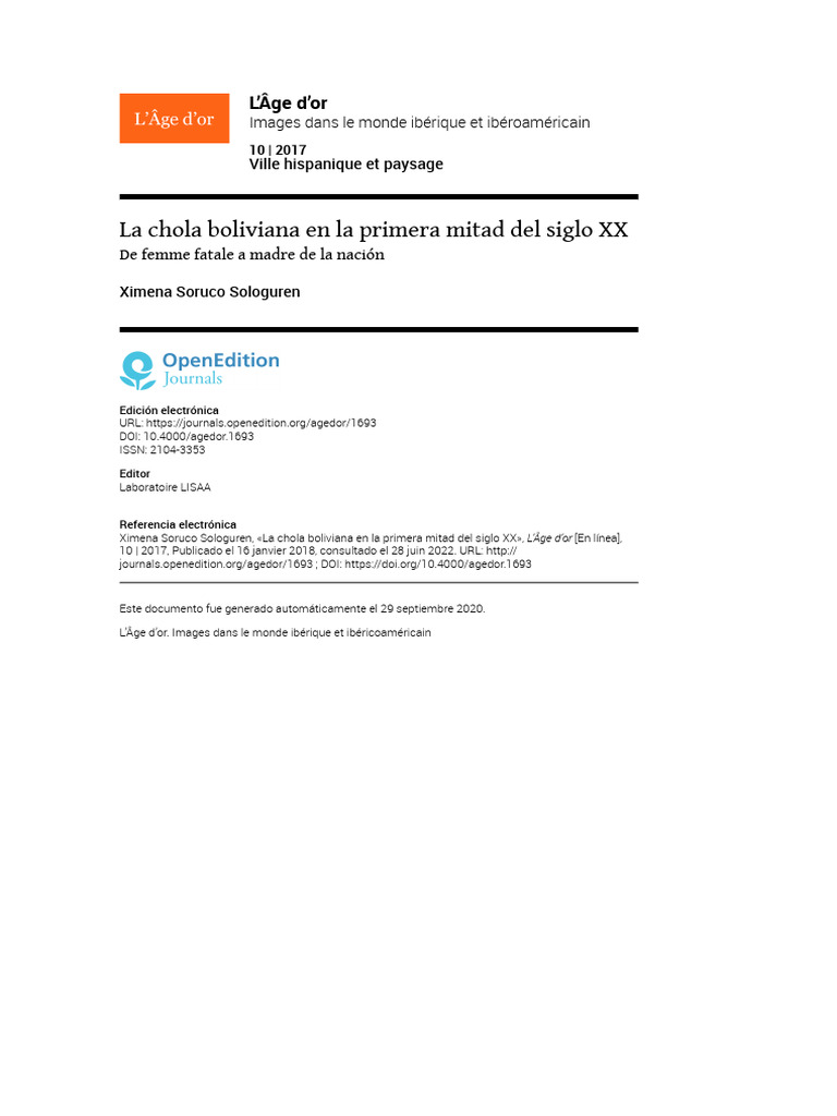 Agedor 1693 | PDF | Bolivia