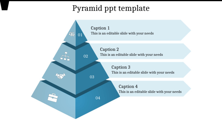 42834-Pyramid PPT Template-Pyramid PPT Template-Blue | PDF