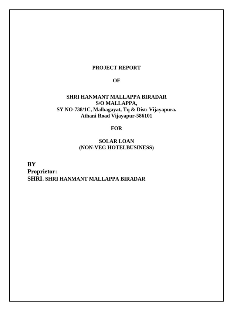 Car Project Report Certificate | PDF | Loans | Debt