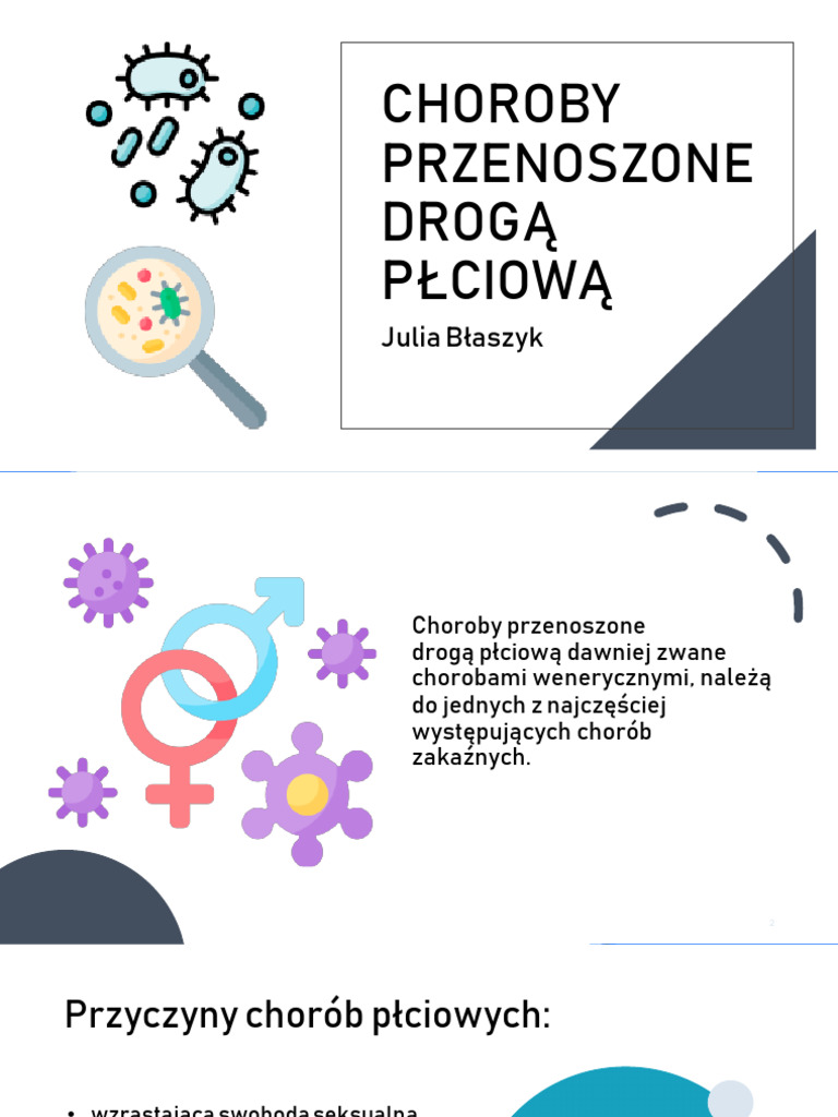Choroby Przenoszone: Drogą Płciową | PDF