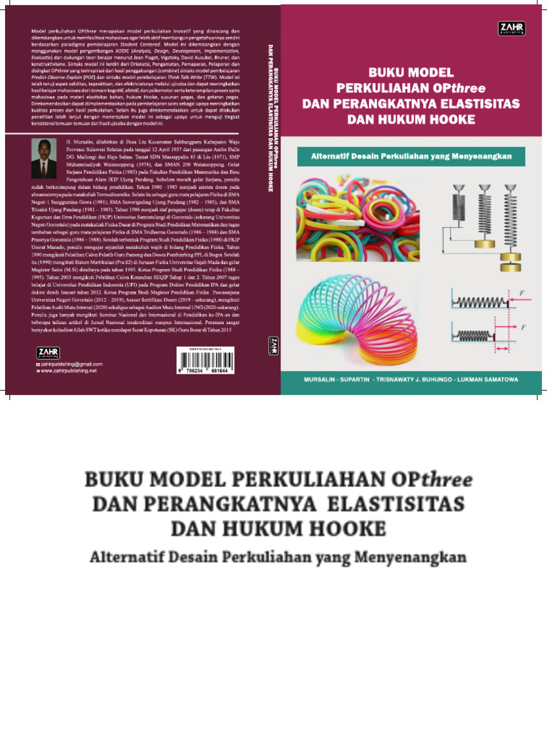 Buku Model Perkuliahan OPthree Dan Perangkatnya Elastisitas Dan Hukum ...