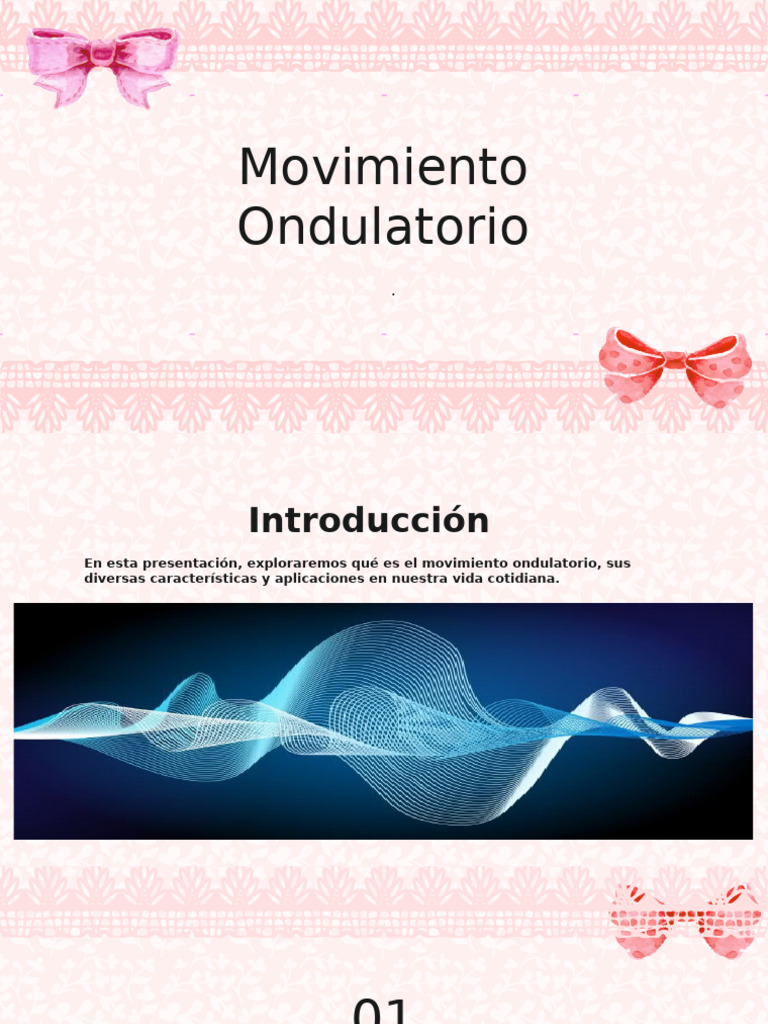 Movimiento Ondulatorio | PDF | Olas | Mecanica clasica