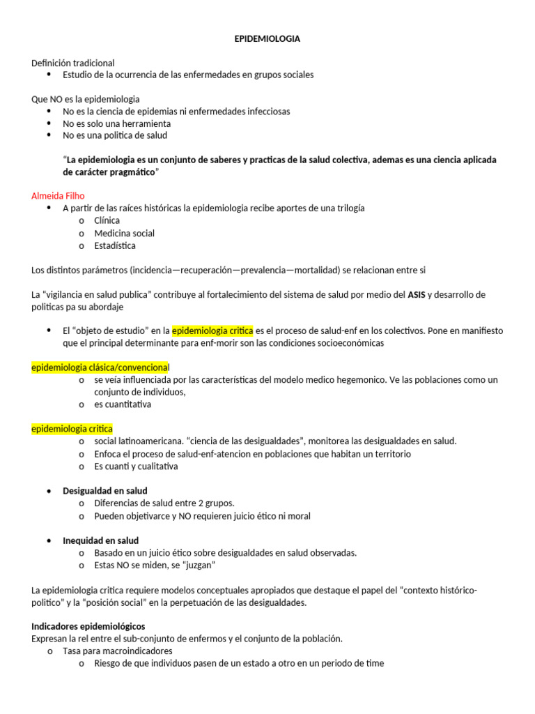 Aps Ii-1 | PDF | Epidemiología | Desigualdad social