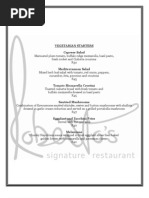 Perere Menu Nov 2023 | PDF | Sauce | Sushi