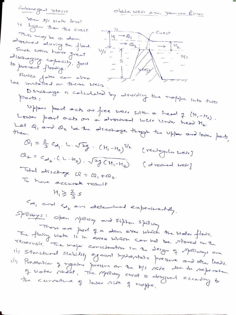 Hydraulics Notes Endsem | PDF