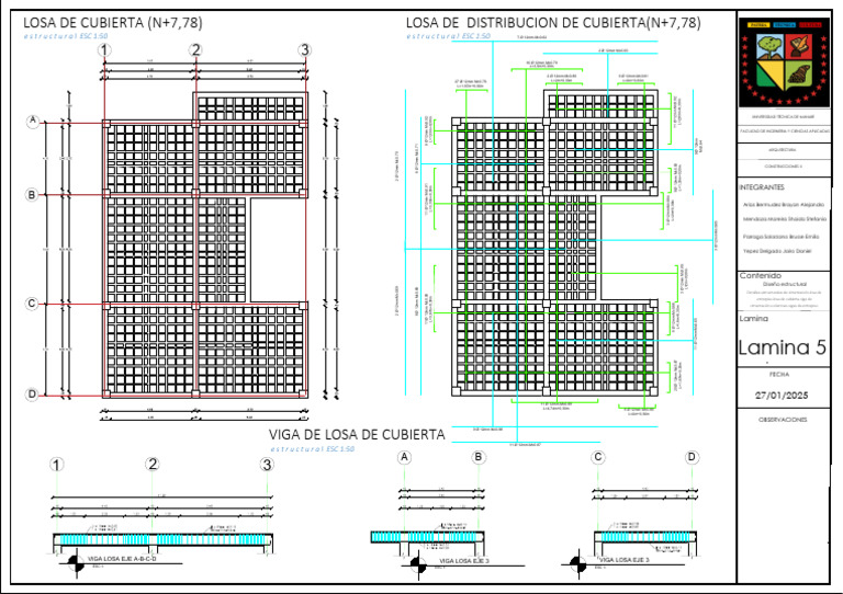 Contrucciones Oficial (1) - Losa | PDF