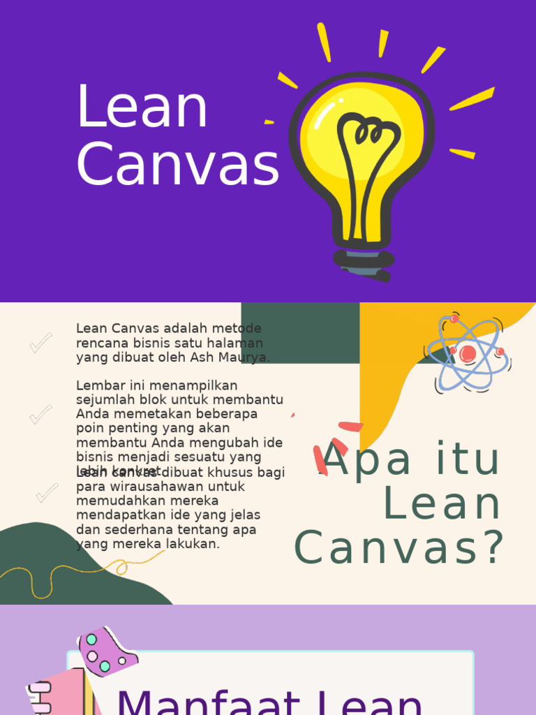 Mengenal Lean Canvas | PDF