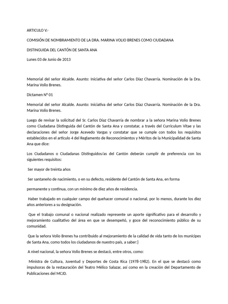 Marina Volio | PDF