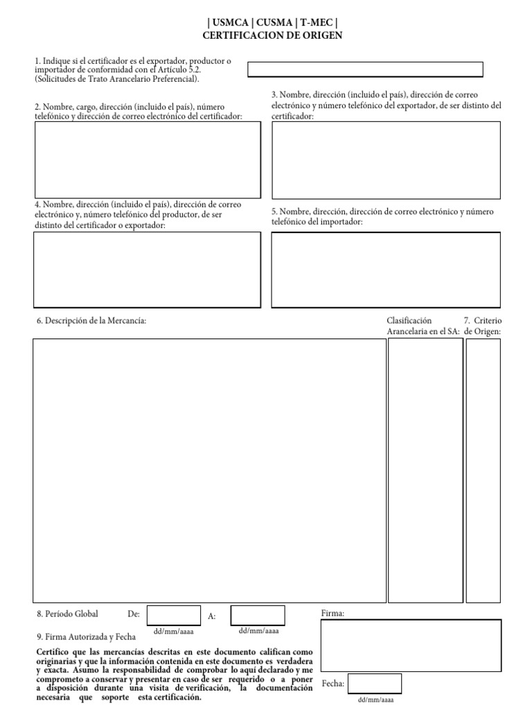 Formato T MEC Español | PDF