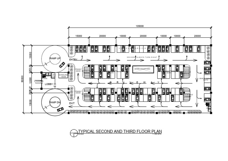 Typical 2ND&3RD Floor Plan - Ad5 Plate | PDF | Vehicles | Road Transport