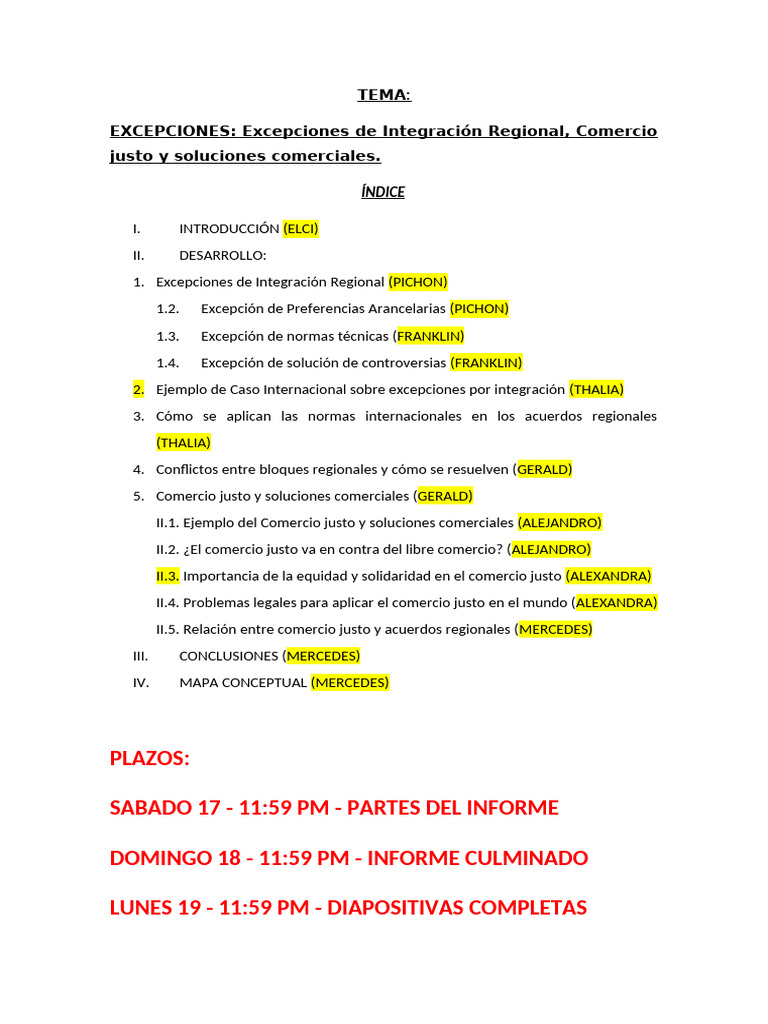 Temas de Exposicion 04 - Grupo 2 Til | PDF