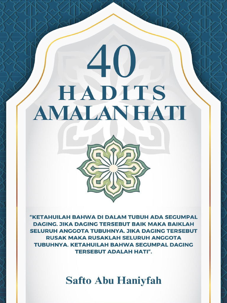 40 Hadits Amalan Hati dan Ikhlas | PDF