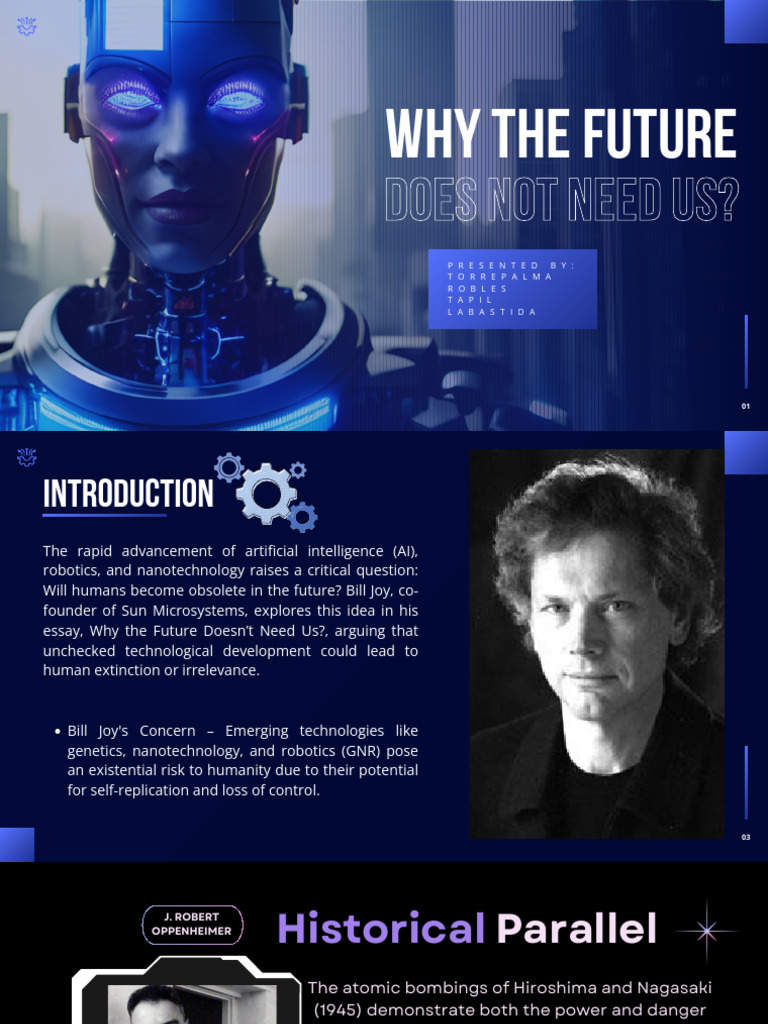 Why The Future Does Not Need Us | PDF | Artificial Intelligence ...