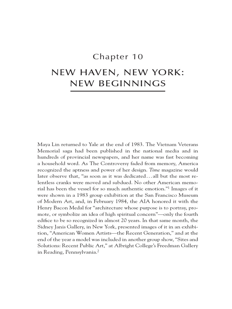 Maya Lin A Biography | PDF