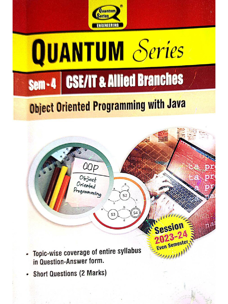 Oops With Java Quantum | PDF