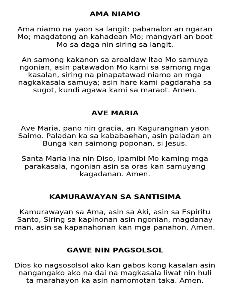 Ama Niamo | PDF