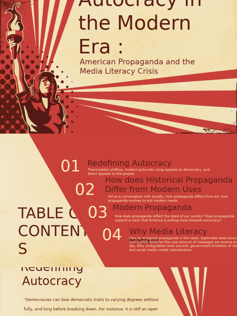 WP4 - Multimodal Presentation - Autocracy - Propaganda | PDF ...