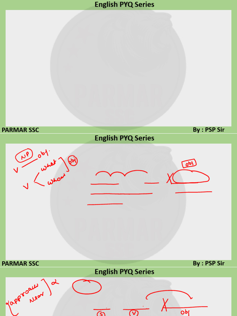 English Pyq Series Part - 1 (Lec-27) | PDF | Umami | Taste
