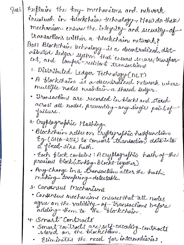 Blockchain Assignment-01 | PDF