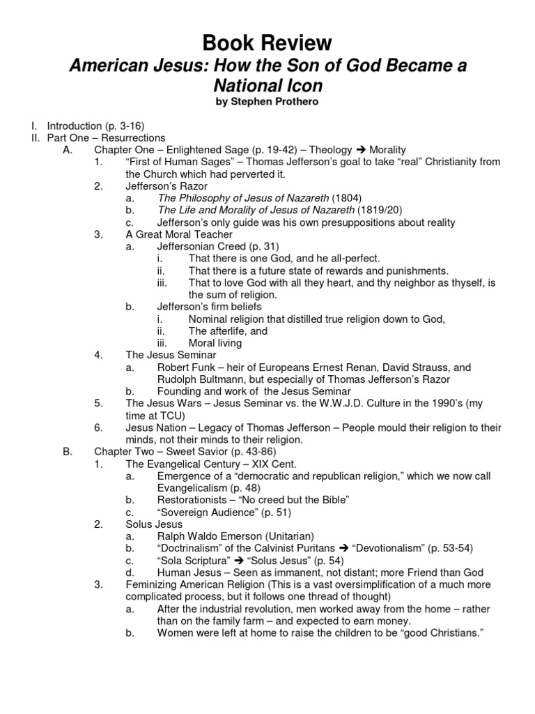 American Jesus - Outline | Jesus | The Church Of Jesus Christ Of Latter ...