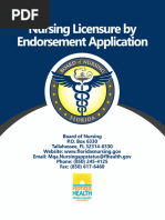 NYSED Nurse Form 2 Instructions | PDF | National Council Licensure ...