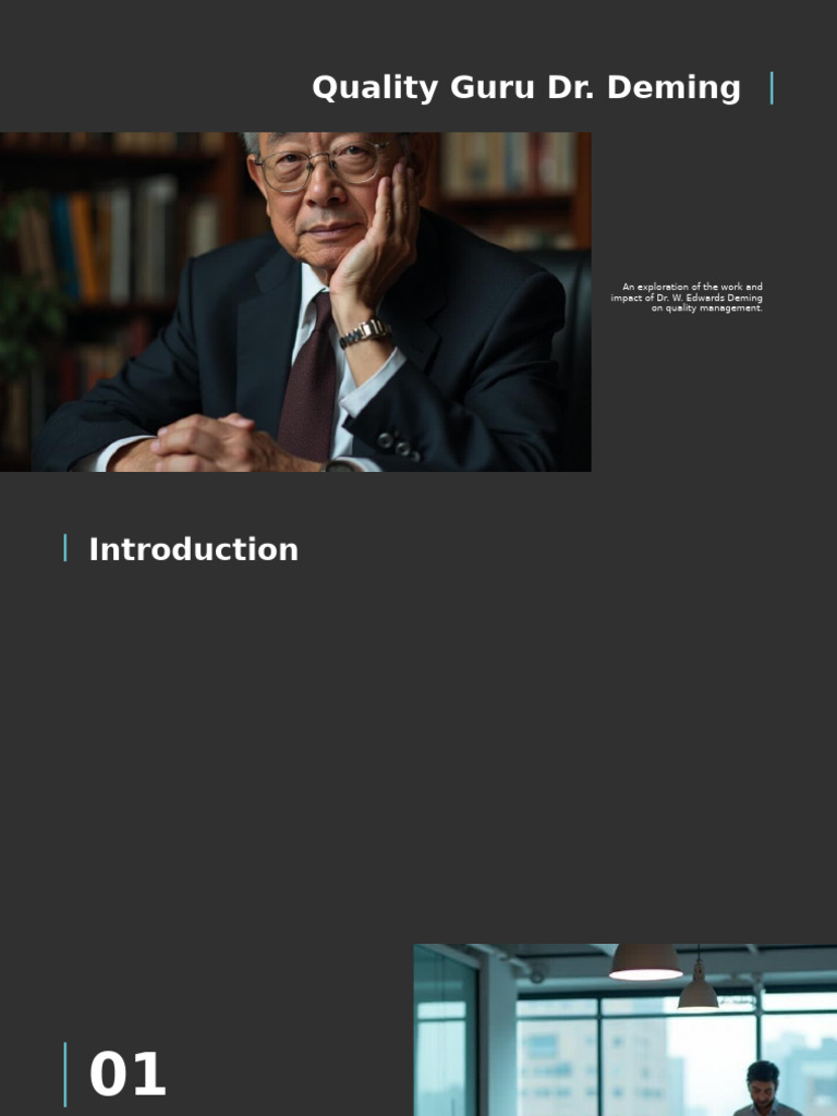 Quality Guru Dr. Deming | PDF | Quality Management | Quality (Business)