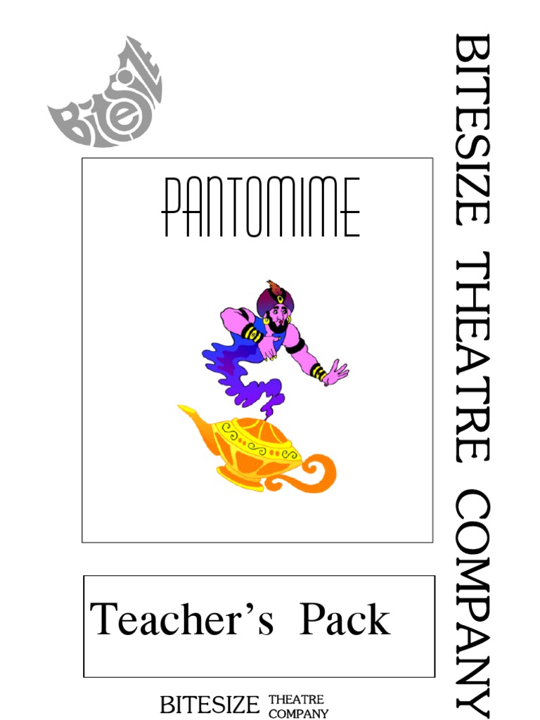 Pantomime TPK | PDF | Clown | Comedy