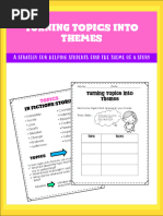 Difference Between Theme and Topic | PDF | Idea | Matter