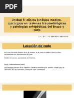Cubito Varo y Valgo Pulgar Gatillo Dedo Boutonnier | PDF | Codo | Tendón