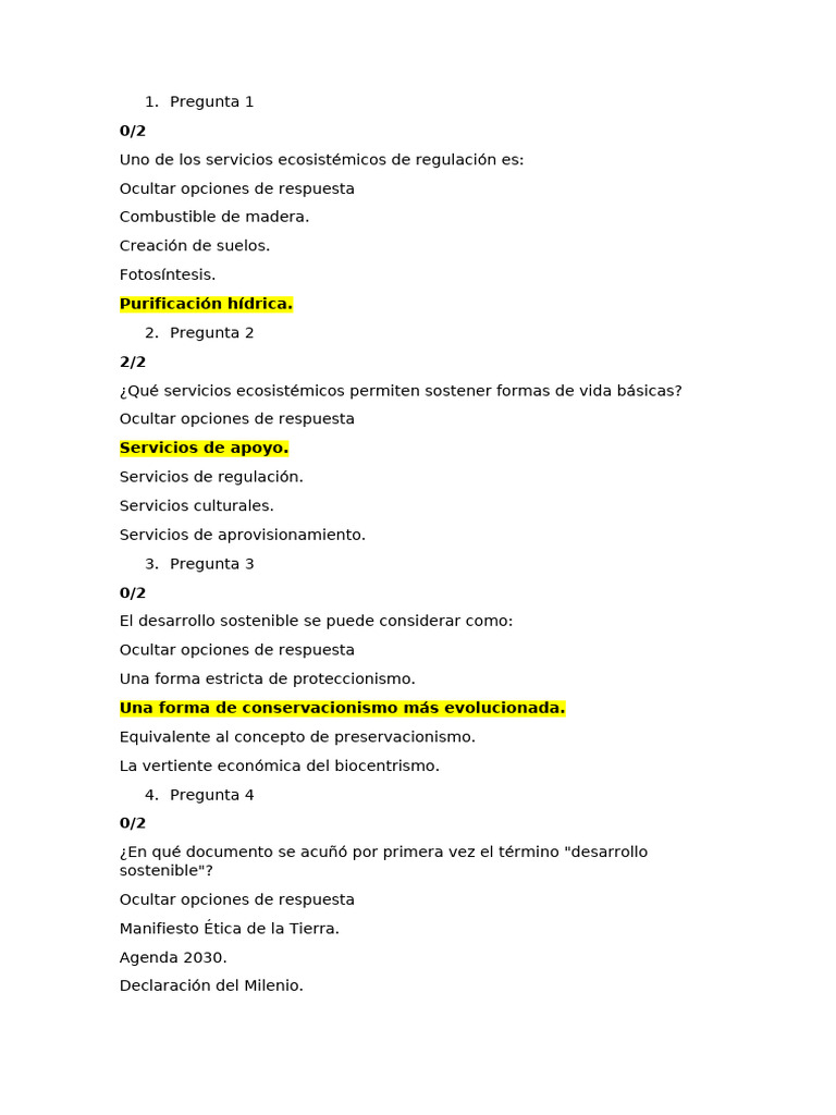 Banco Preguntas Modulo 9 | PDF | Sustentabilidad | Responsabilidad social corporativa