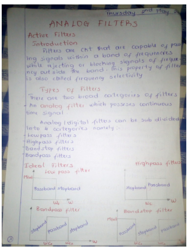 Analog Filters | PDF