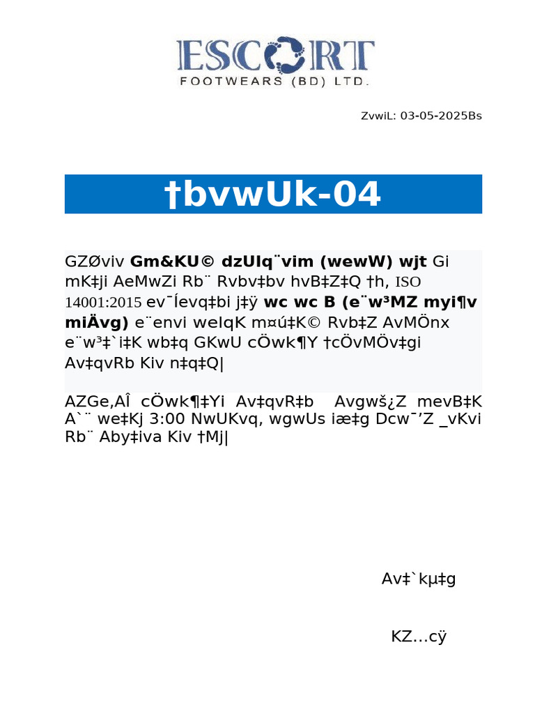 Bvwuk-04: Gm&Ku© Dzuiq Vim (Weww) WJT WC WC B (E W MZ Myi V Miävg) | PDF