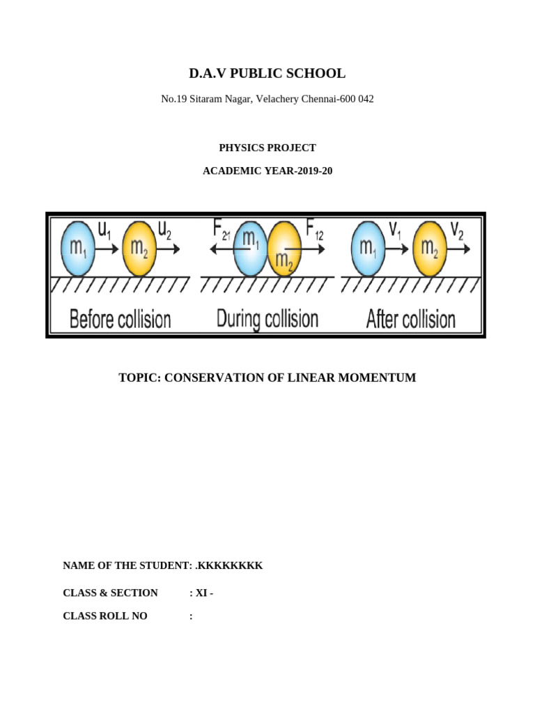 Conservation of Linear Momentum Pdfeditted | PDF | Momentum | Rocket