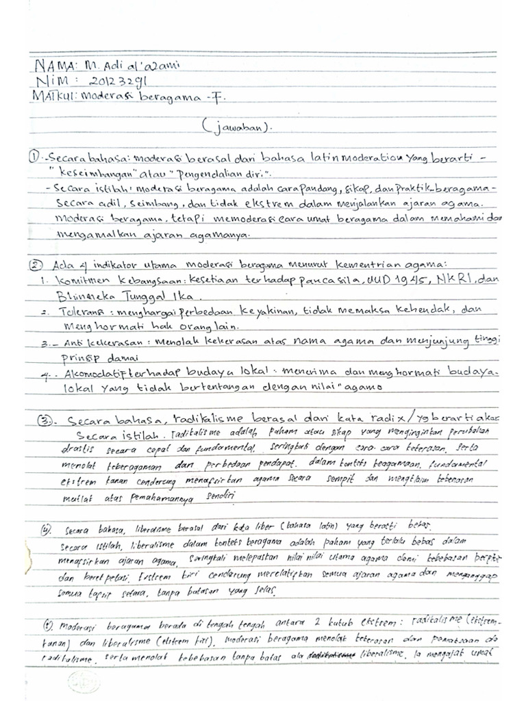 M. Adi Al Azami (20123291) | PDF