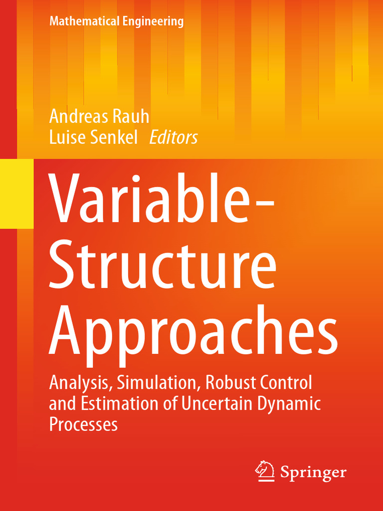 Variable-Structure Approaches: Andreas Rauh Luise Senkel | PDF | Control Theory | Stability Theory