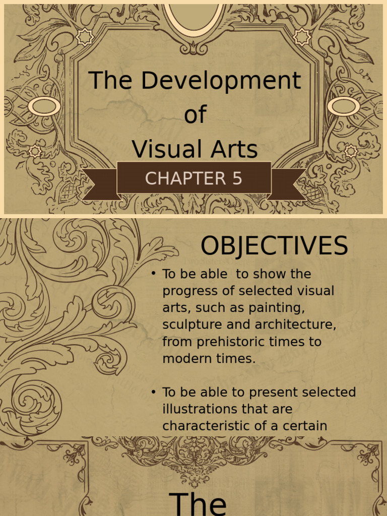 Development of Visual Arts | PDF | Paintings | The Arts