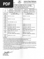 BA BSS Exam Routine 2024 | PDF