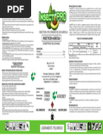 Ficha Tecnica Bingo SG | PDF | Insecticida | Agua