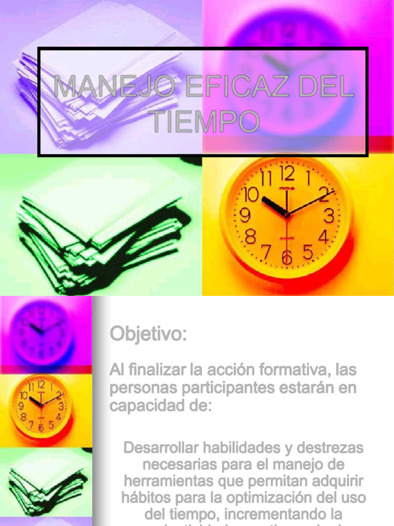 Manejo Eficaz Del TIEMPO | PDF | Planificación