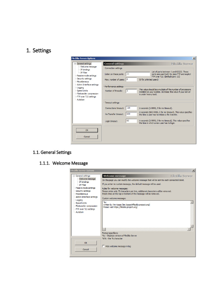 FileZilla Setup On Your Laptop | PDF