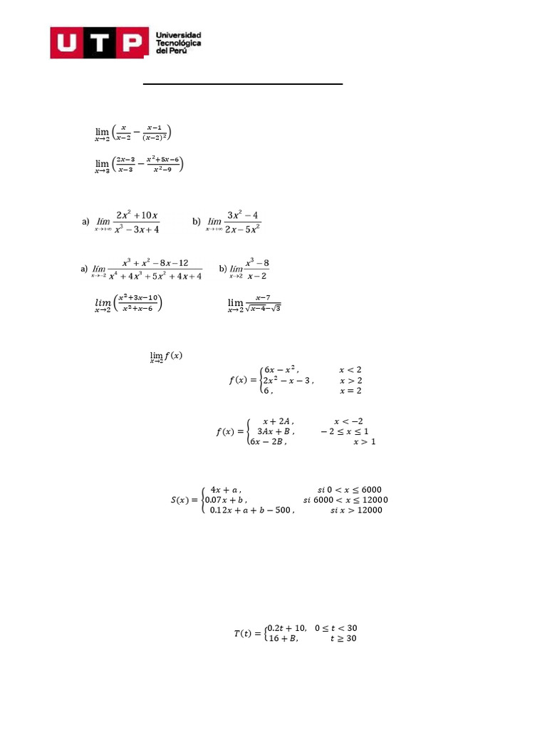 CALCULO 1- reforzamos para PC2 | PDF