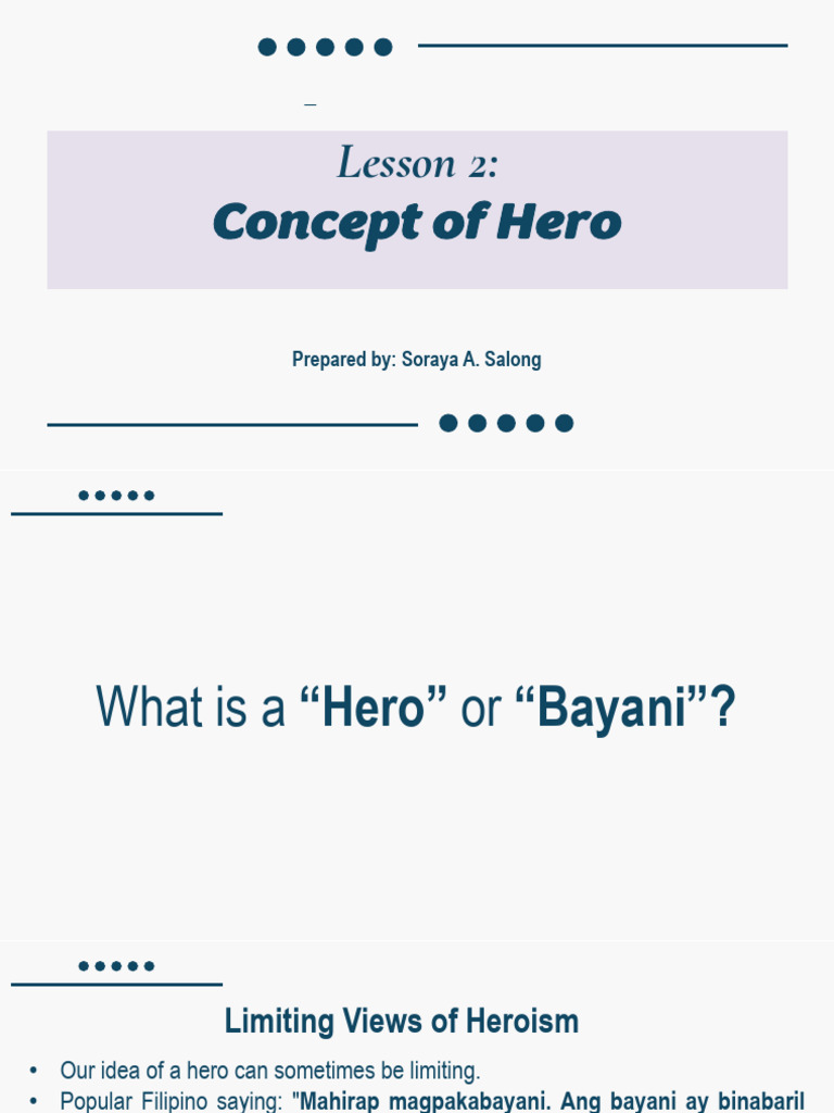 Understanding the Filipino Bayani Concept | PDF | Philippines