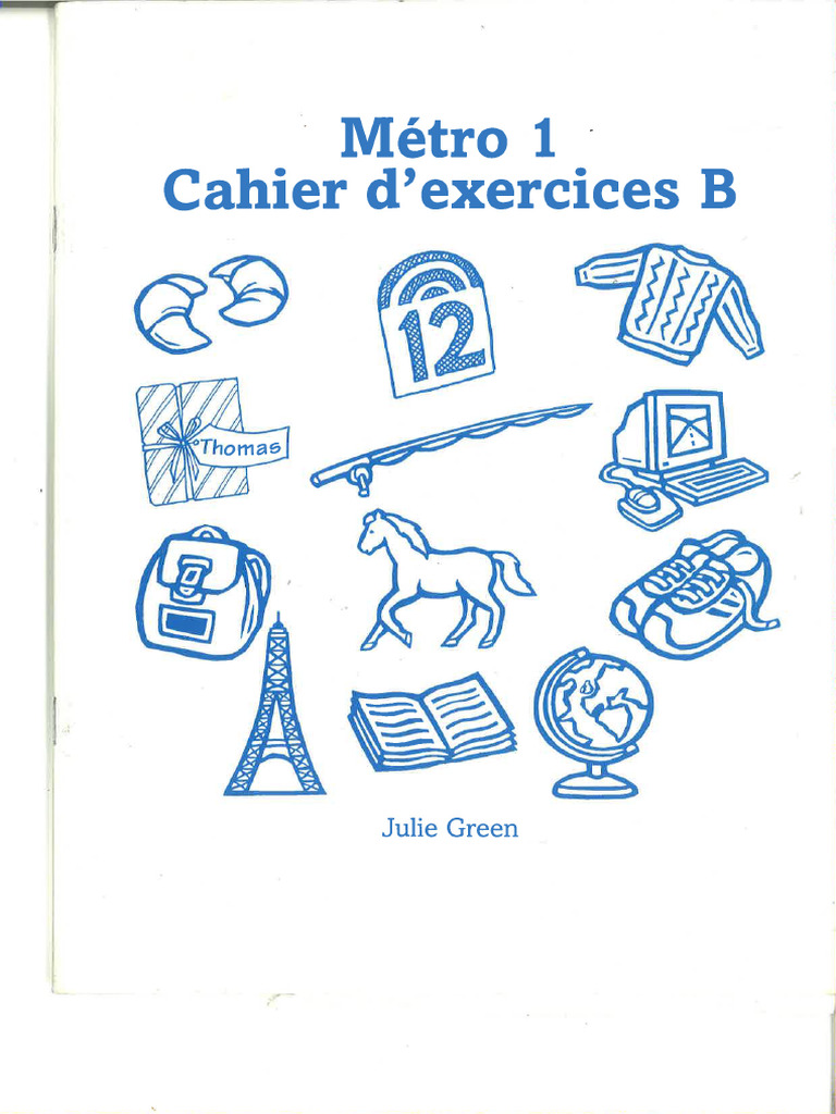 METRO 1 Cahier Exo COVER and All Units | PDF
