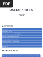 Anatomy of Fascial Spaces | PDF | Neck | Human Head And Neck